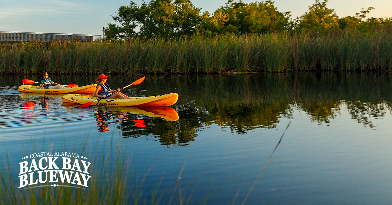 Back Bay Blueway Waterway in Gulf Shores & Orange Beach