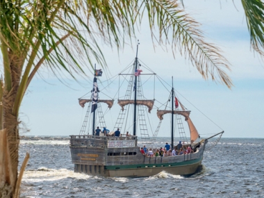 Hop Aboard a Pirate Ship Cruise in Gulf Shores & Orange Beach