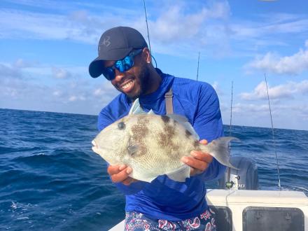 Catching Triggerfish in Gulf Shores & Orange Beach