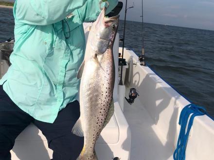 Catching Speckled Trout in Gulf Shores & Orange Beach